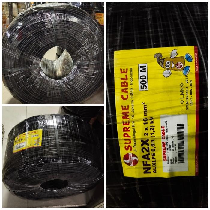 Jual Kabel NFA2x twisted 2x10mm supreme @500mtr per rol - Jakarta Pusat ...