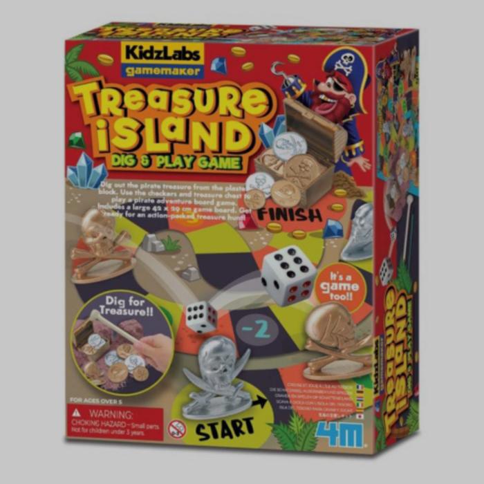 Jual 4M Kidzlabs Mainan Edukasi Treasure Island Or Egyptian Tomb Dig ...