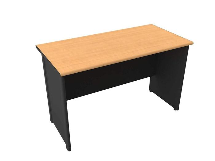 Jual Meja Kantor Uno-Meja Staff tanpa laci-Beech-Greey-100cm-UOD 1031 A ...