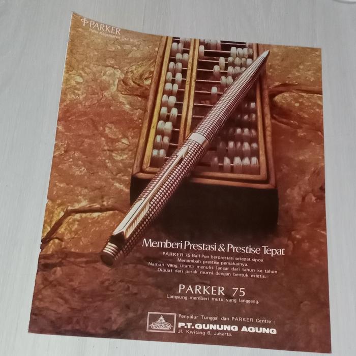 Jual Iklan Cetak Jadul Parker 75 - Kota Bandung - Kawan DuniaMayaShop ...