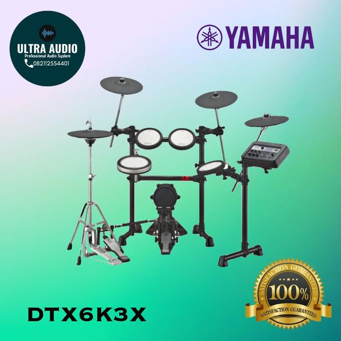 Jual Yamaha DTX6K3X / DTX6K3-X / DTX 6K3 X Drum Set Elektrik ORIGINAL ...