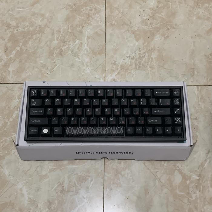 Jual press play voyager 68 keyboard mechanical mod tofu case keycaps ...