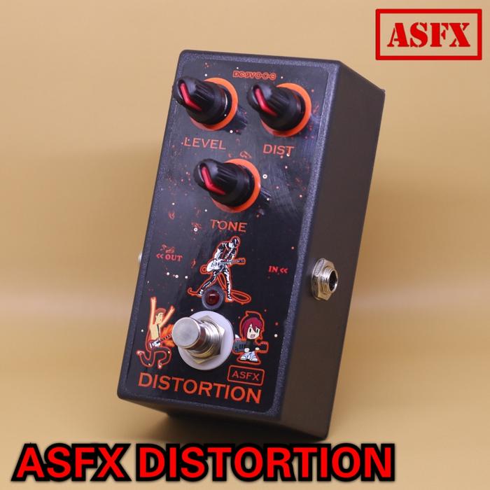 Jual efek gitar distortion murah ASFX AS Effect Stompbox pedal distorsi - Kab. Bekasi - ASFX ...