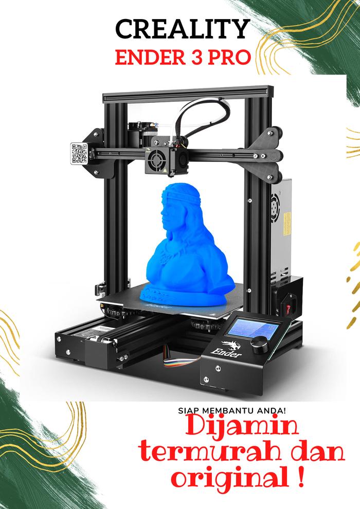 Jual printer 3D Creality Ender 3 Pro V-Slot 3D Prusa i3 Size Besar ...