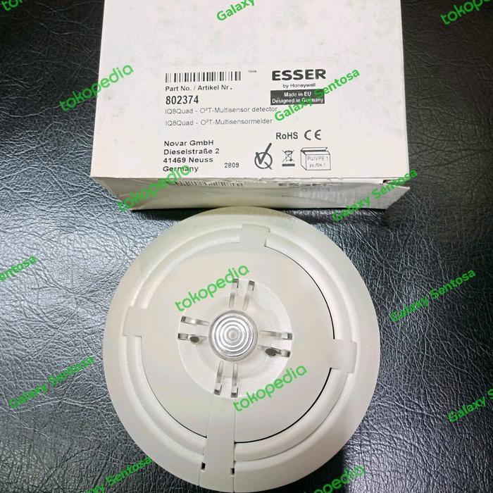 Jual SMOKE DETECTOR WITH HEAT SENSOR ESSER TIPE 802374, MULTI SENSOR ...
