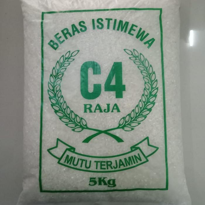 Promo Beras Istimewa C4 Hijau 5kg - Kota Yogyakarta - vichrisvan shop ...