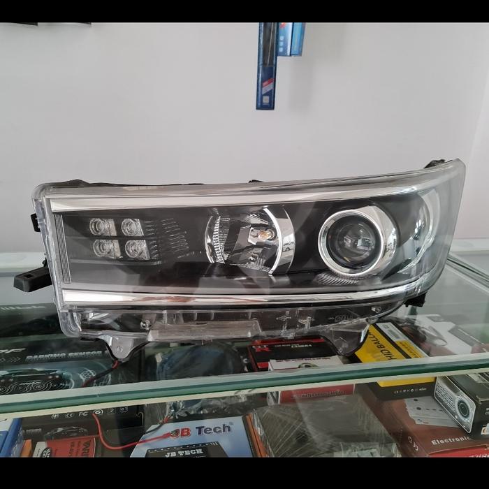 Jual HEADLAMP INNOVA REBORN V Q KIRI PROJECTOR LEFT LAMPU DEPAN DRL LED ...