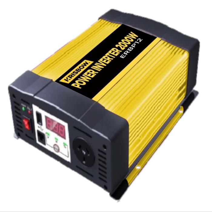 Jual KRISBOW POWER INVERTER 15V 100-230V 2000W ERBPI2 - Kab. Bekasi ...