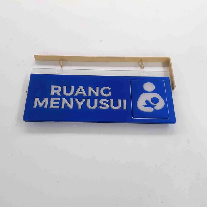Promo [Akrilik] Papan Nama Ruang Menyusui / Ruang Laktasi - Gantung ...