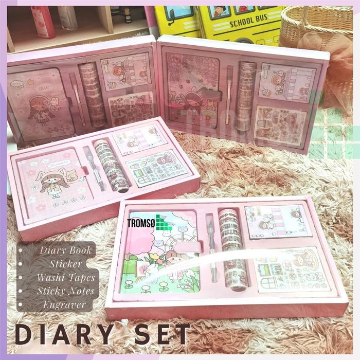 Jual Tromso 5in1 Diary Set / Gift Set / Buku Harian Untuk Anak ...