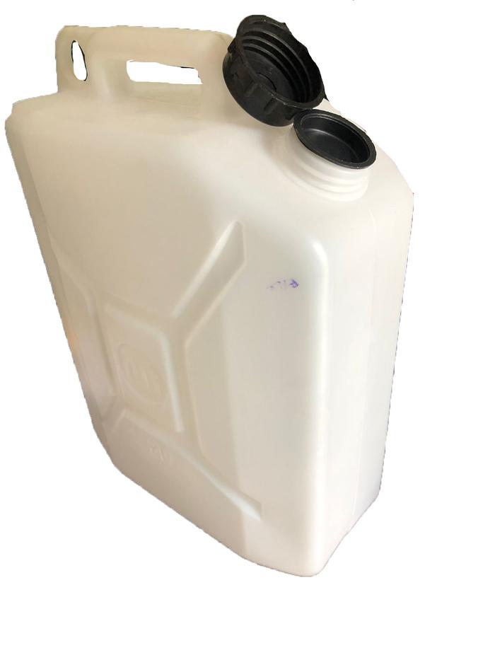 Jual Jerigen Plastik tebal Ukuran 20 Liter Putih - Kota Surabaya ...