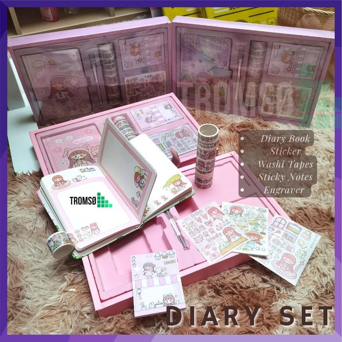 Jual Tromso 5in1 Diary Set / Gift Set / Buku Harian Untuk Anak ...