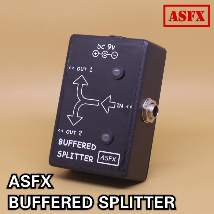 Jual Efek ASFX Buffered Splitter 2 Channel Untuk Gitar n bass Pedal ...