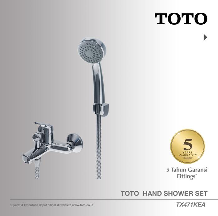 Promo TOTO EA Single Lever Bath & Shower Set / Shower Mandi TX471KEA Cicil 0% 3x - Kota ...