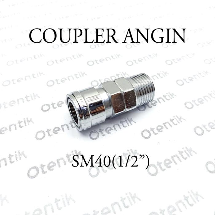 Jual COUPLER SM40 SF40 SH40 SP40 DRAT SAMBUNGAN SELANG ANGIN KOMPRESOR - SM40 - Jakarta Barat ...