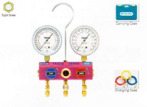 Jual TASCO GAUGE MANIFOLD KIT TA 122GP1 manifol AC asli jepang R410a/R32 - Jakarta Utara - inaba ...