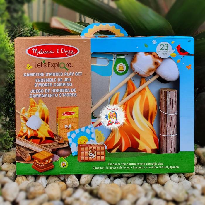 Melissa & Doug Let's Explore Campfire S'mores Play Set Stores Sale | emergencydentistry.com