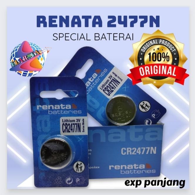 Jual Baterai Renata CR2477N Original Lithium Battery 3V Batrai CR 2477N ...