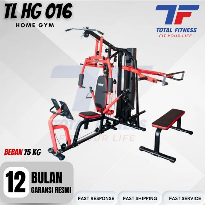 Jual Home Gym TL-016 Leg Press 3 Sisi Alat Fitness Angkat Beban - Kota Bekasi - TOTALFITNESS ...