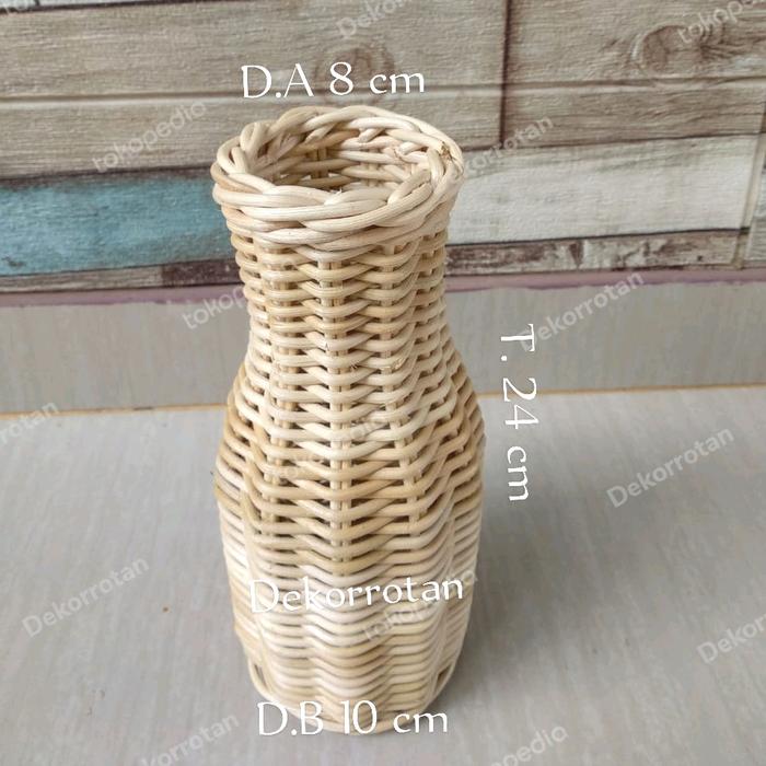 Jual vas bunga rotan asli / pot bunga rotan - Kab. Majalengka ...