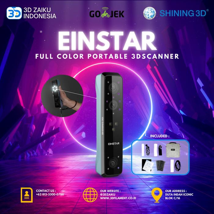Jual Einstar 3D Scanner High Detail Full Color Portable FREE Software - Kota Surabaya - 3D Zaiku ...