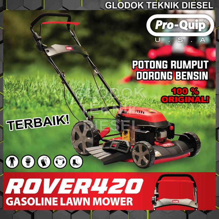 Jual Mesin Potong Rumput Dorong Bensin 4 Tak Gasoline Lawn Mower ROVER 420 - Kota Tangerang ...