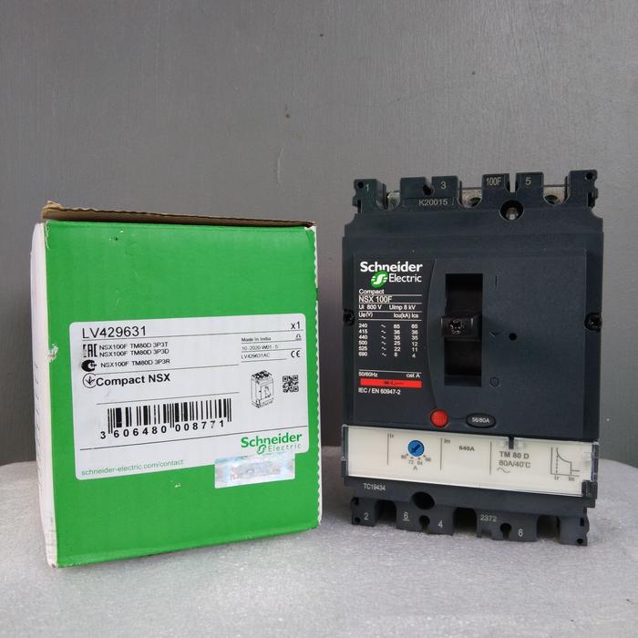 Jual MCCB NSX160F 3P 160A TM160D LV430630 36kA SCHNEIDER - Jakarta Pusat - Pratama Jaya Elektrik ...
