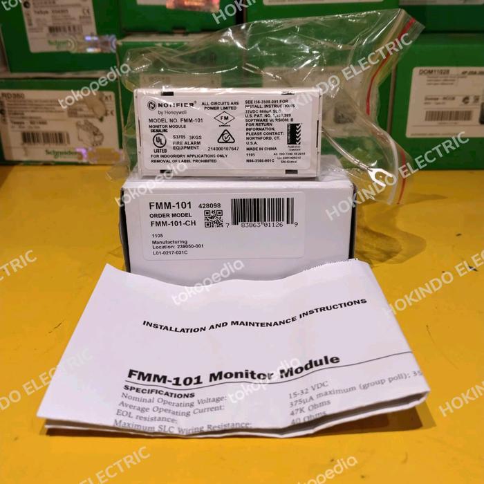 Jual FIRE MINI MODULE FMM-101 NOTIFIER BY HONEYWELL ORIGINAL - Jakarta ...