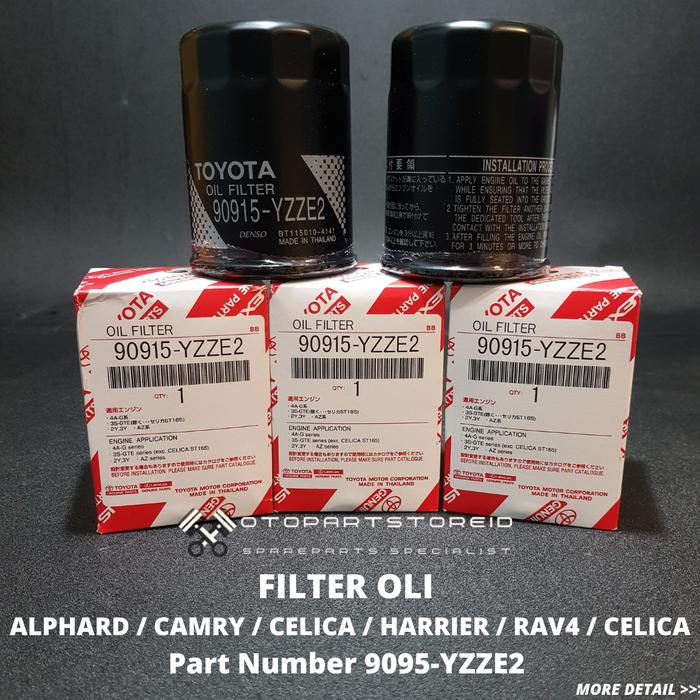 Promo FILTER OLI / SARINGAN OLI CAMRY ALPHARD HARRIER VELLFIRE ALTIS GREAT - Kota Semarang ...