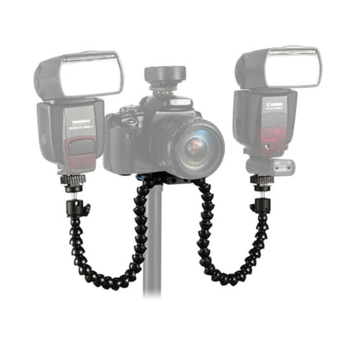 Jual Flexible Dual-arm Flash Bracket For Macro Shooting Di Seller Owl ...