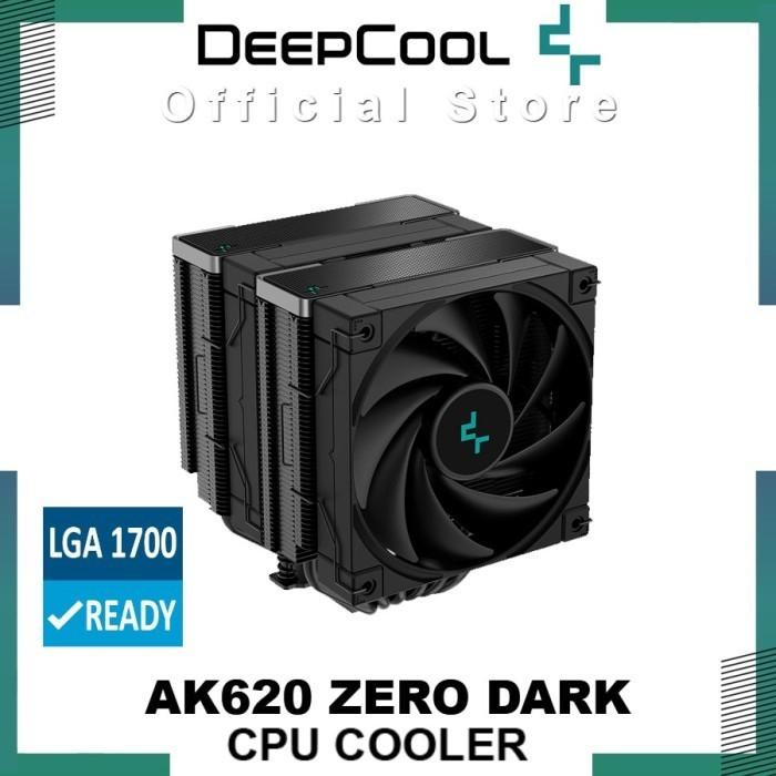Jual Deepcool AK620 ZERO DARK - CPU COOLER + BRACKET LGA 1700 - ZERO ...