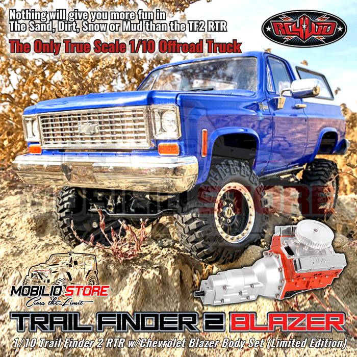 Jual RC4WD Trail Finder 2 RTR Chevrolet Blazer Body Set (Limited ...