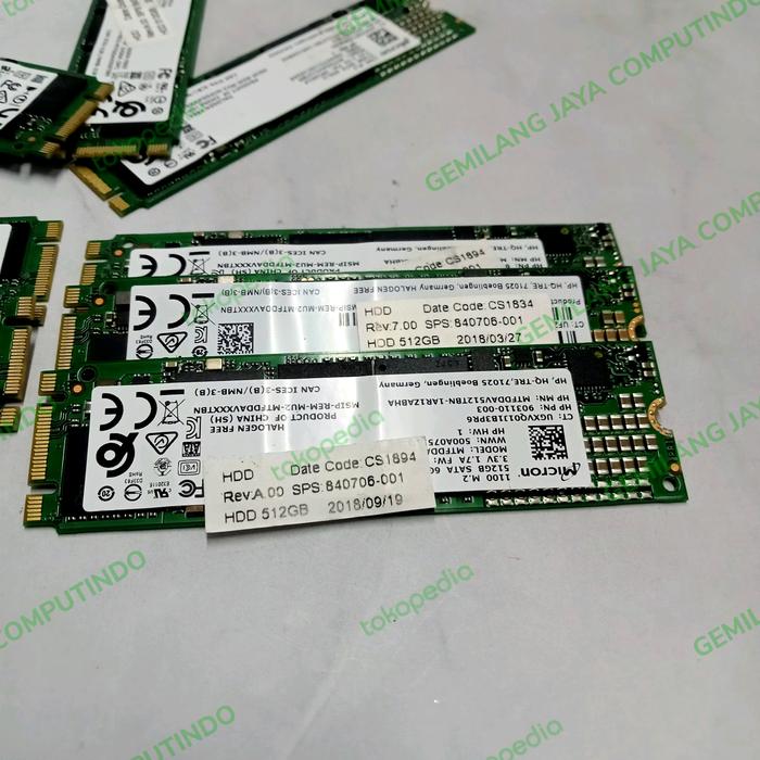 Jual SSD M2 SATA 512GB MEREK MICRON BERGARANSI - Kota Bekasi - GEMILANG ...
