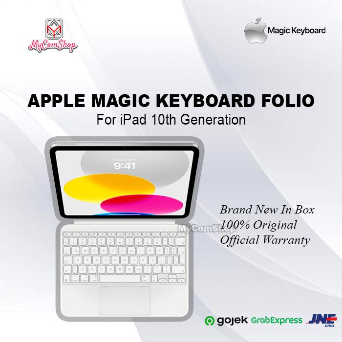 Jual APPLE MAGIC KEYBOARD FOLIO FOR IPAD 10 GEN 2022 WHITE - Jakarta ...
