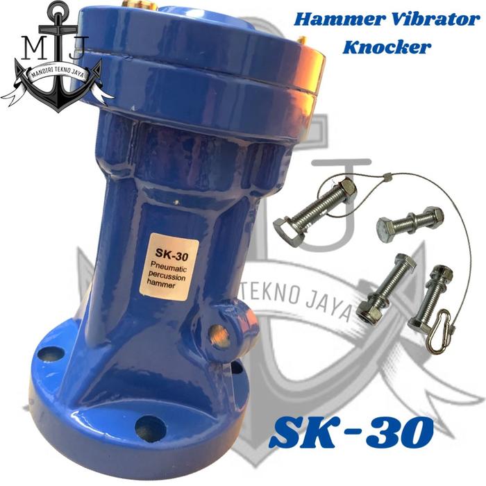 Jual solenoid Hammer vibrator pneumatic knocker SK-30 untuk getaran ...