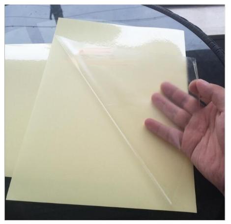 Jual Promo kertas sticker transparan glossy tahan air bisa semua ...