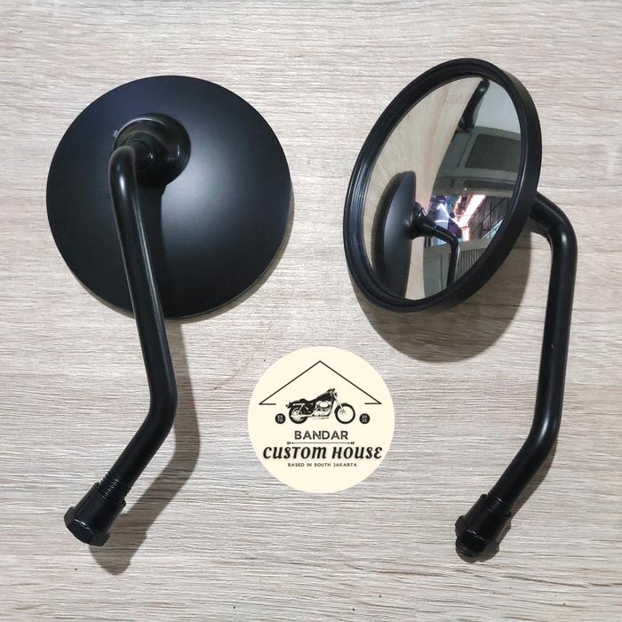 Jual Spion Custom Bulat Kecil Cembung Hitam Tangkai Pendek - Jakarta ...