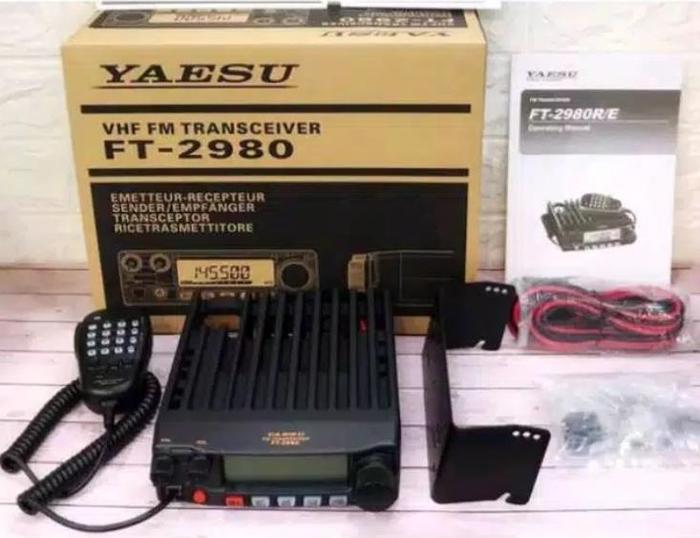 Jual Walkie talkie Radio Rig Yaesu ft 2980 2980R FT2980 FT-2980 VHF NEW - Jakarta Utara - ONE ...