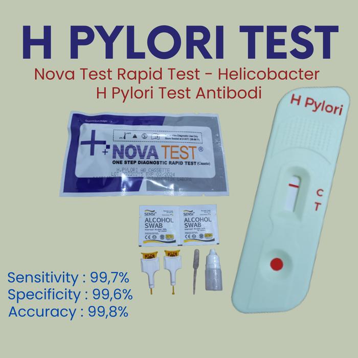 Jual H Pylori Test Kit akurat satuan - Kota Tangerang Selatan - alkes ...