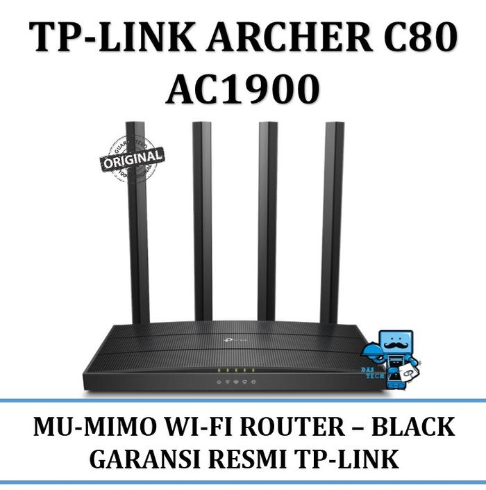 Promo TP-Link Archer C80 AC1900 Wireless MU-MIMO Wi-Fi Router Cicil 0% ...