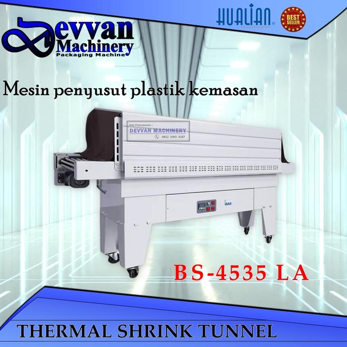 Jual Mesin penyusut plastik kemasan BS-4535 LA Thermal Shrink Tunnel ...