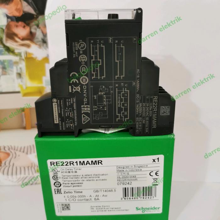Jual schneider timer on delay RE22R1MAMR - Jakarta Barat - darren ...