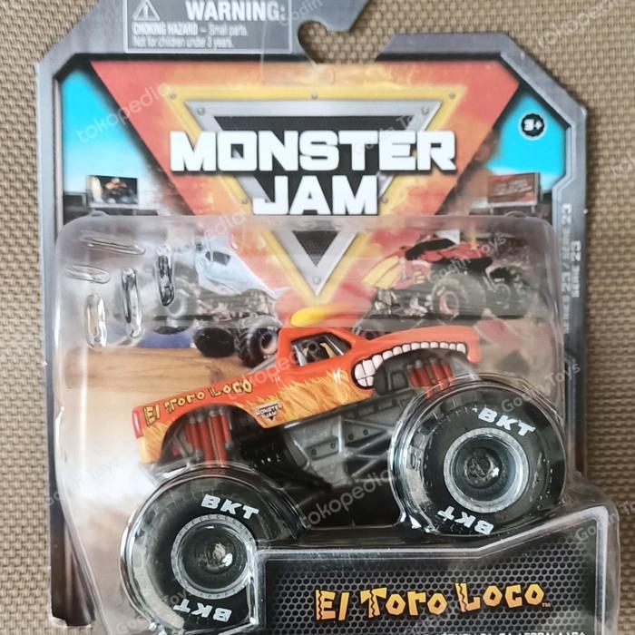 Jual Monster jam El Toro Loco chase mix 23 trucks spin master spinmaster - Kota Tangerang ...