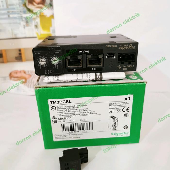 Jual schneider bus coupler module TM3BCSL - Jakarta Barat - darren ...