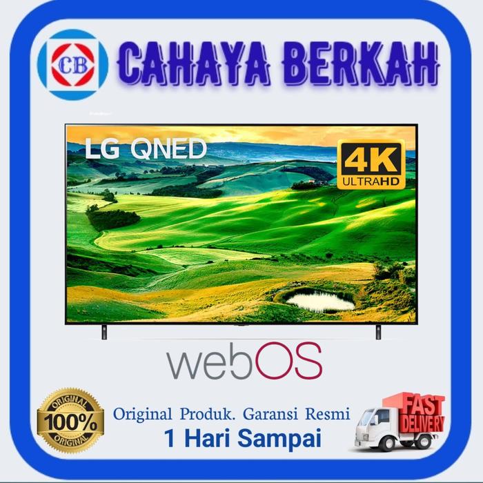 Jual LG TV 65 INCH 65QNED80 4K UHD SMART TV 65QNED80SQA Mini LED 65QNED ...