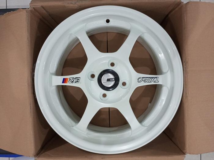 Jual VELG MURAH SSR TYPE-C R15X65 H4x100 ET35 WHITE - Kota Bandung ...