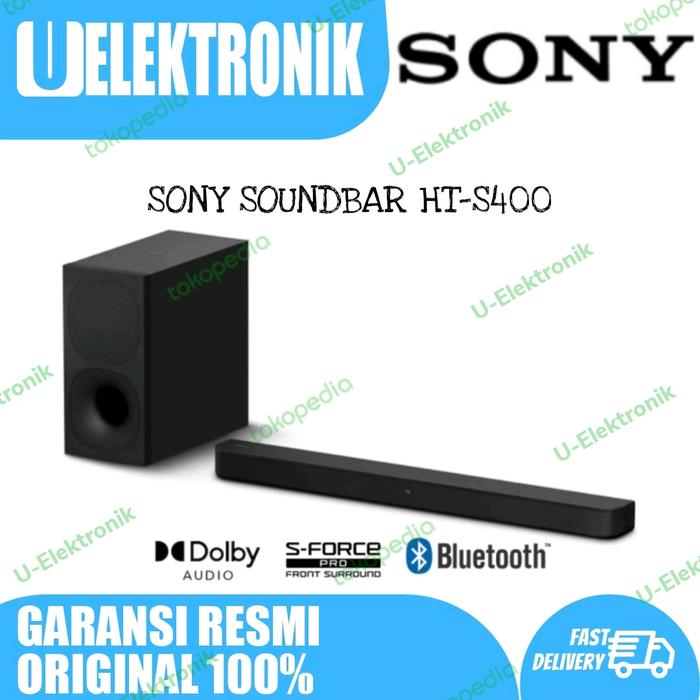Jual SONY SOUNDBAR HT-S400 HTS400 SPEAKER BLUETOOTH WIRELESS DOLBY ...