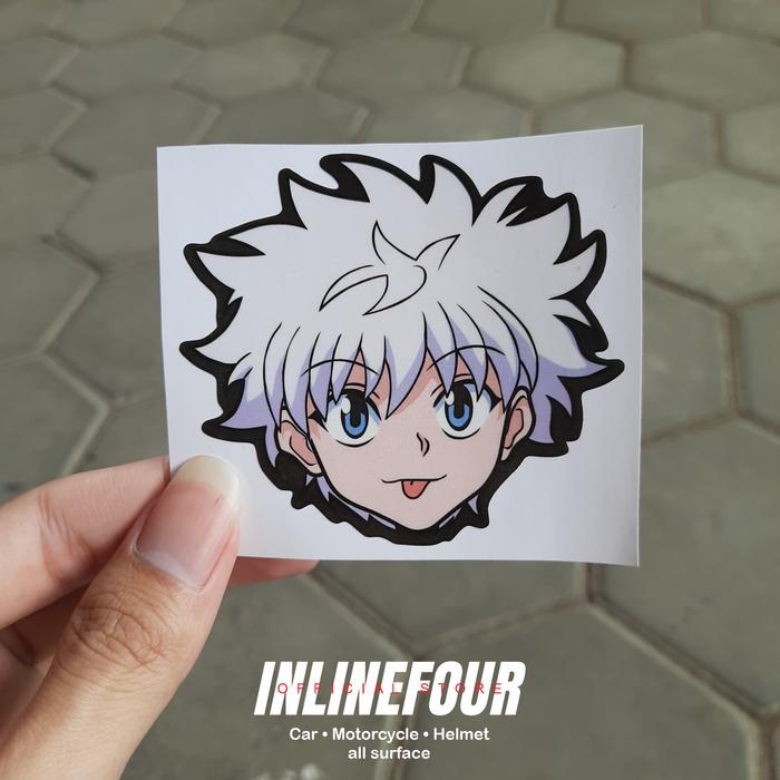 Jual Sticker Hologram Anime - Stiker Killua Hunter x Hunter Ukuran 8cm ...