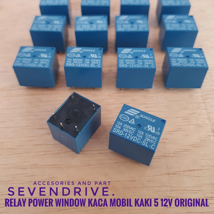 Promo Relay Power Window Universal 12v 5 kaki Mobil Timor Vios Kijang ...
