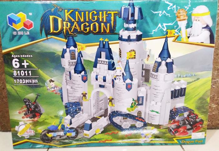 Jual Bricks Knight Dragon Castle 81011 - Brick Istana Naga - Dragon ...